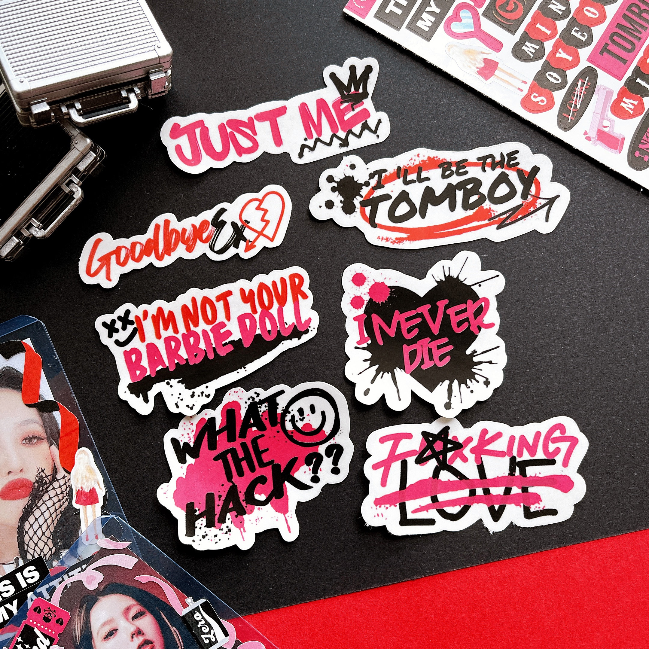 Kpop Gidle Tomboy Laptop Decals / Gidle Sticker / gi-dle - Etsy