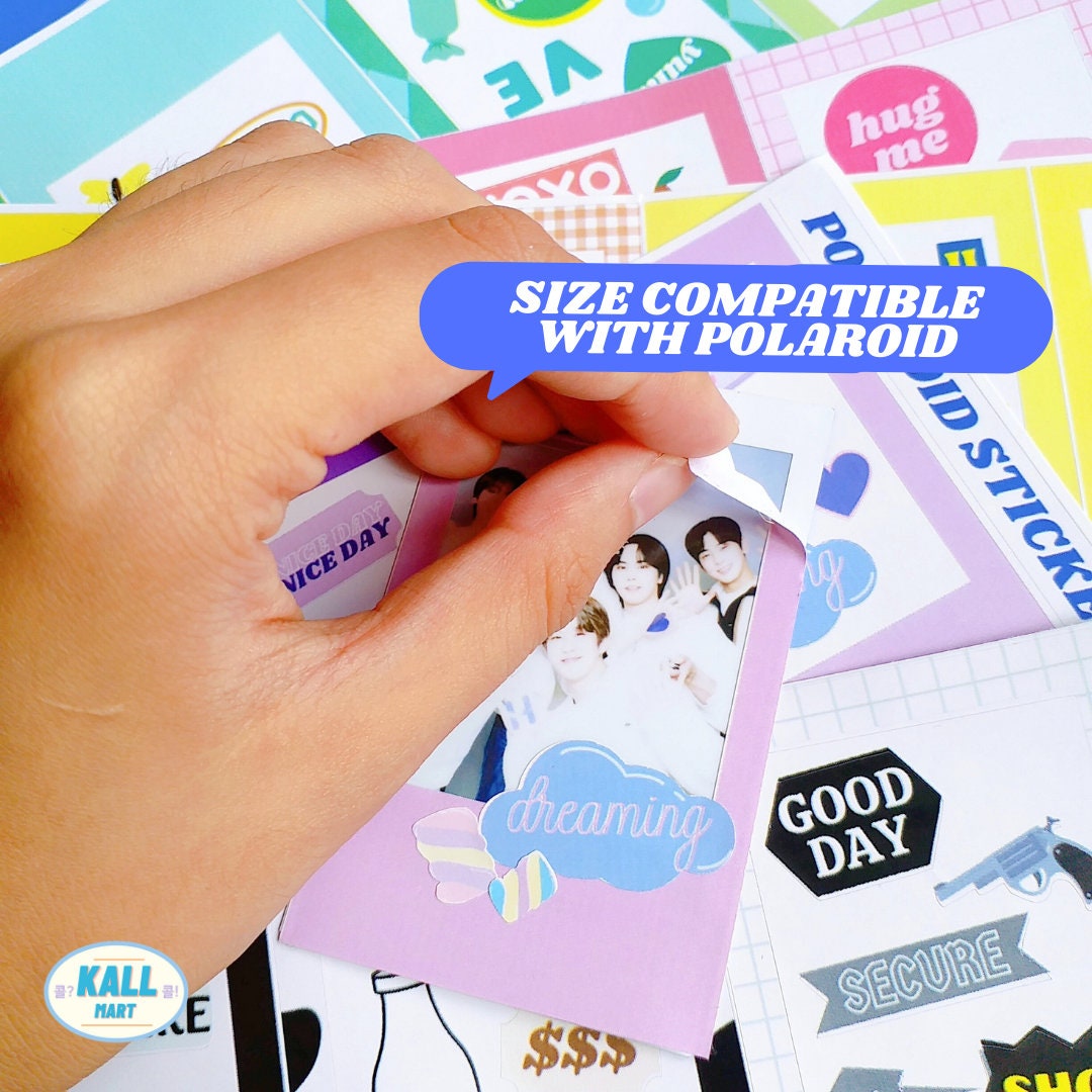 Kpop THE BOYZ alphabet stickers / the boyz album / reveal / | Etsy