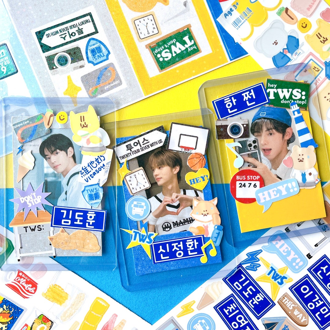 Kpop TWS Heyhey Sticker / TWS Keychain / TWS Sticker / 투어스 - Etsy