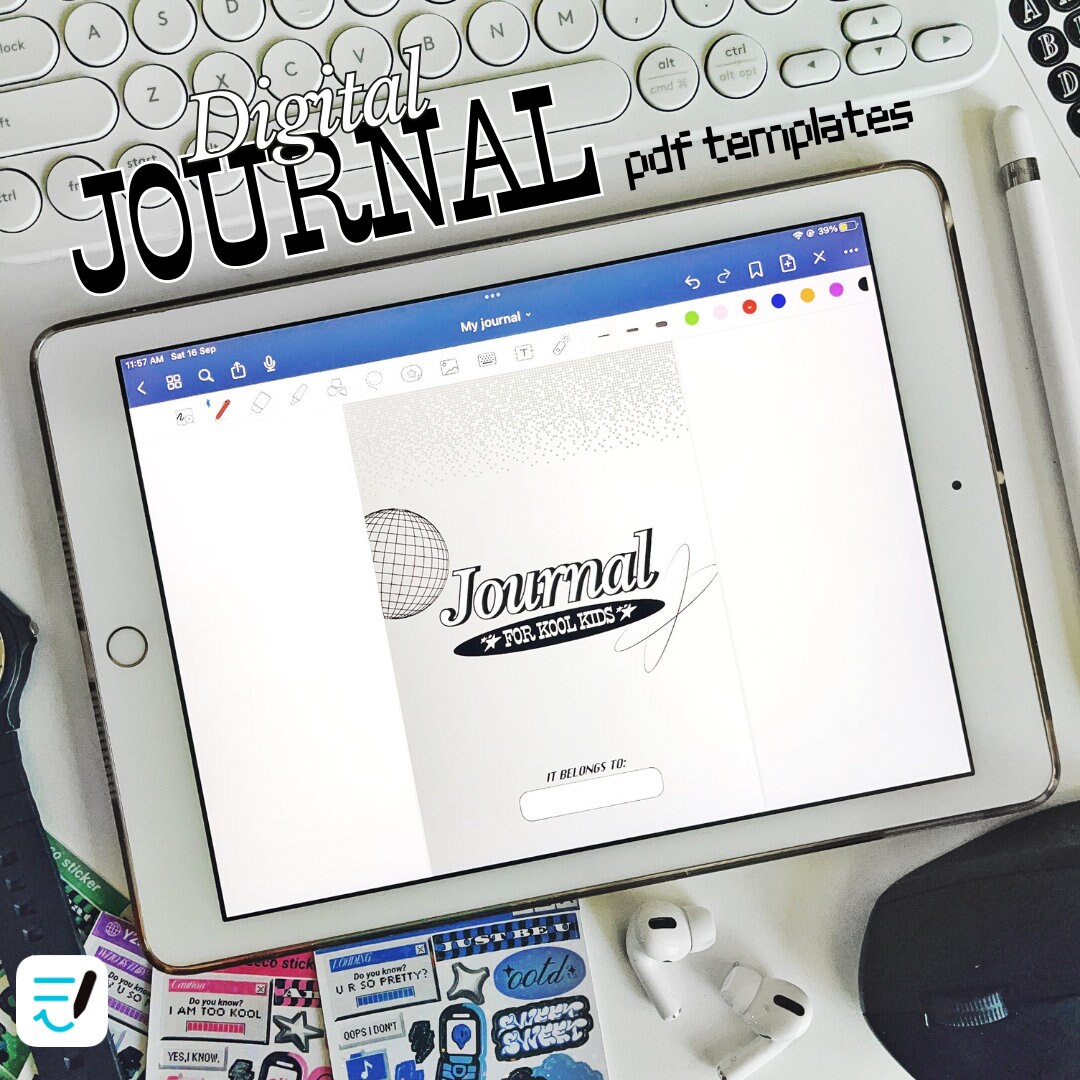 Y2K Journal Template / Y2K Weekly Planner / Y2K Project - Etsy