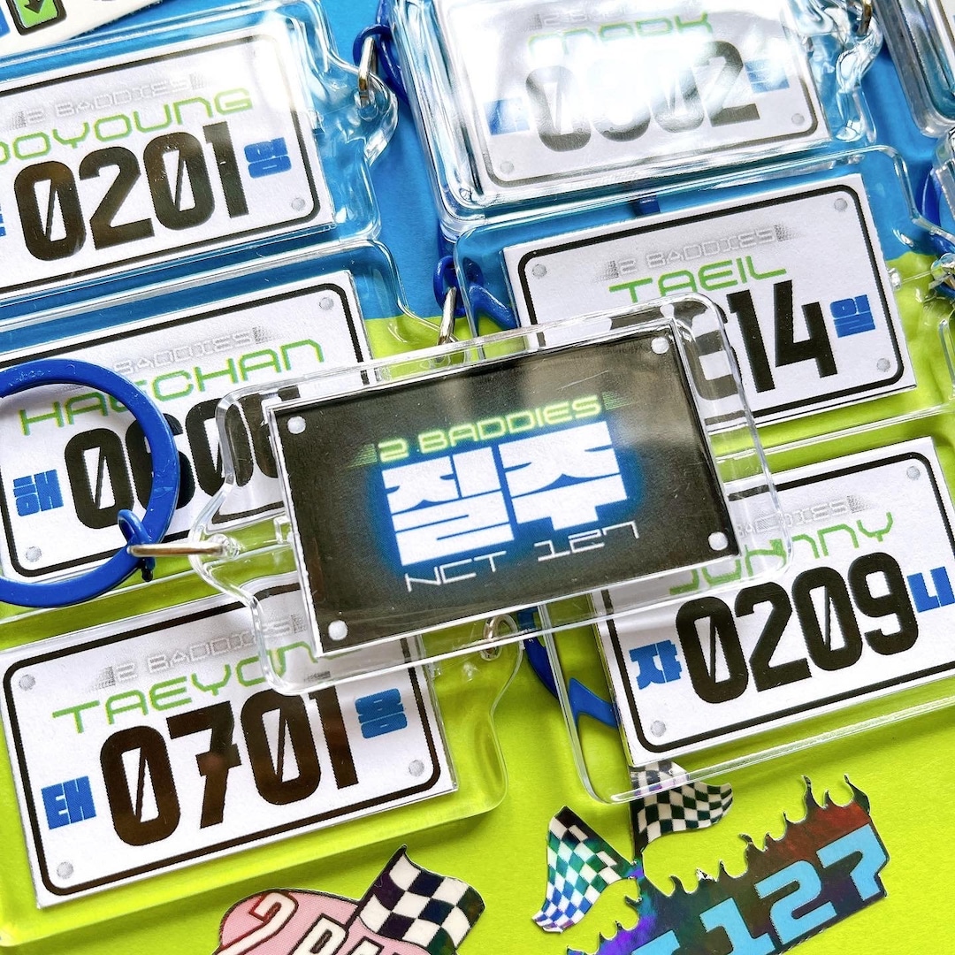 Kpop NCT 127 2 Baddies Keyring / NCT Sticker /NCT Photocard /nct ...