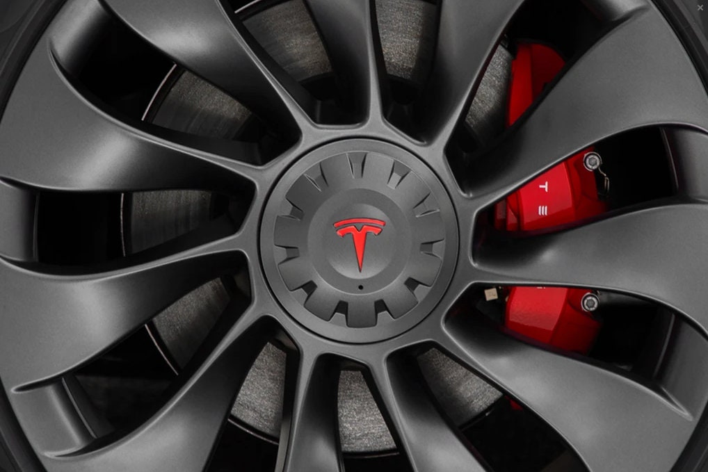 Tesla Model 3 Y S X Uberturbine Cyberstream Arachnid Wheel Rim Emblem Logo 3M Sticker Decal Etsy