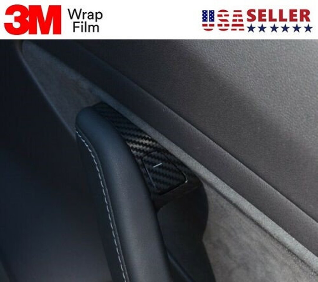 Tesla Model 3 / Model Y Door Open Exit Button Panel Trim Decal Sticker ...