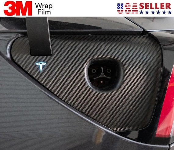 Tesla Model Y / Model 3 Charging Port Wrap 3M Decal Sticker - Etsy Hong ...