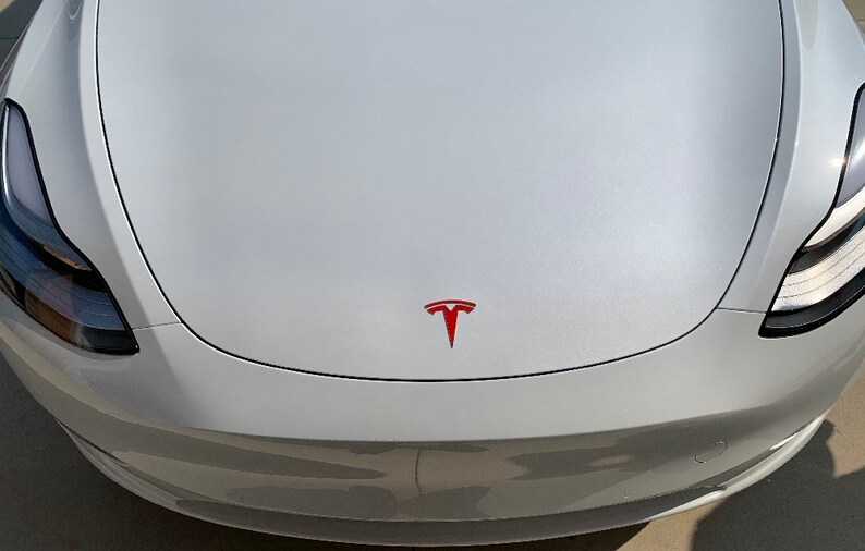 Tesla Model Y Badge Emblem Badge Logo 3M 1080 Vinyl Wrap - Etsy
