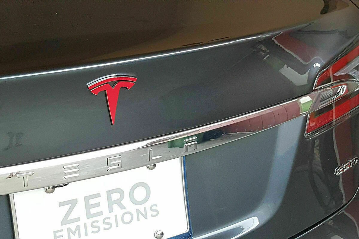 Tesla Model S New Fascia Badge Emblem Logo 3M Vinyl Wrap - Etsy UK