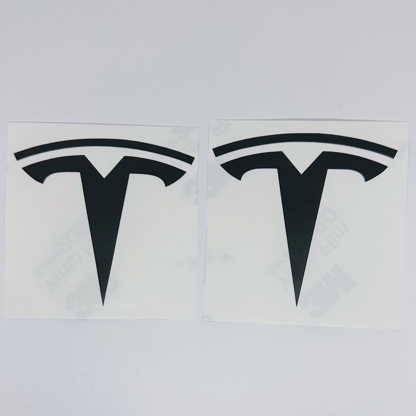 Tesla Model 3 Trunk / Frunk Emblem Badge Logo 3M 1080 Sticker Vinyl ...