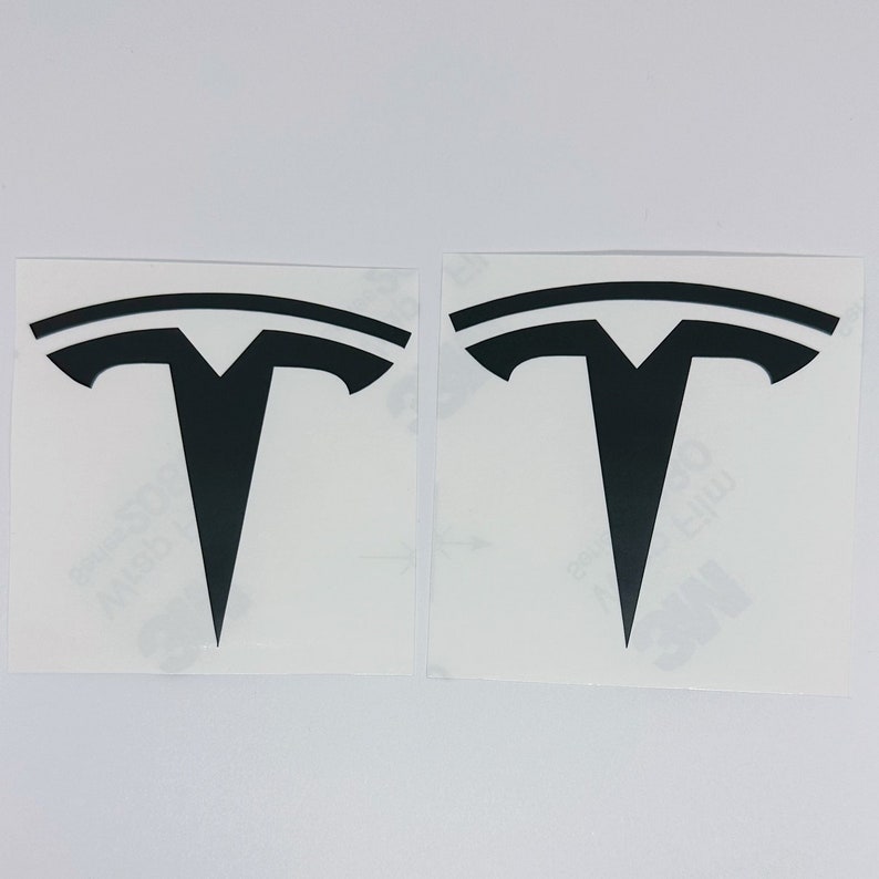 Tesla Model 3 Trunk / Frunk Emblem Badge Logo 3M 1080 Sticker Vinyl ...