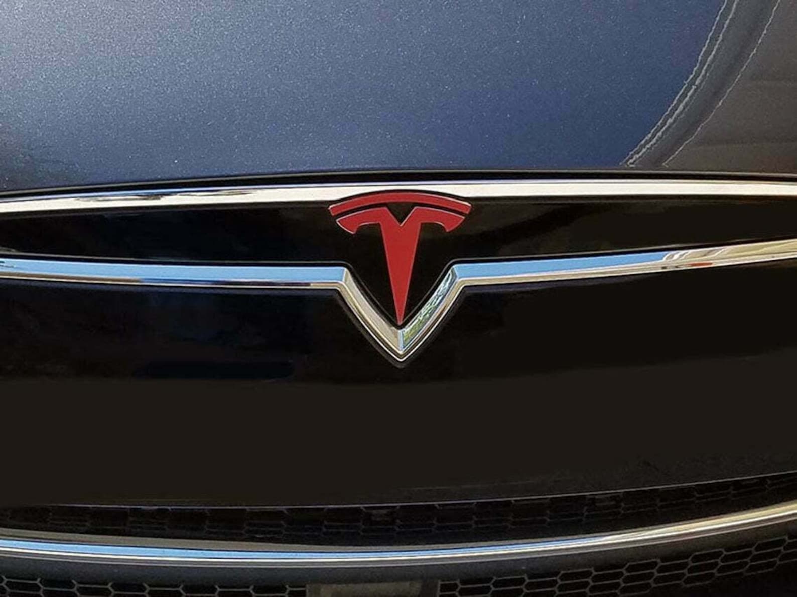 Tesla Model S Old Fascia Nose Cone Badge Emblem Logo 3M Vinyl | Etsy