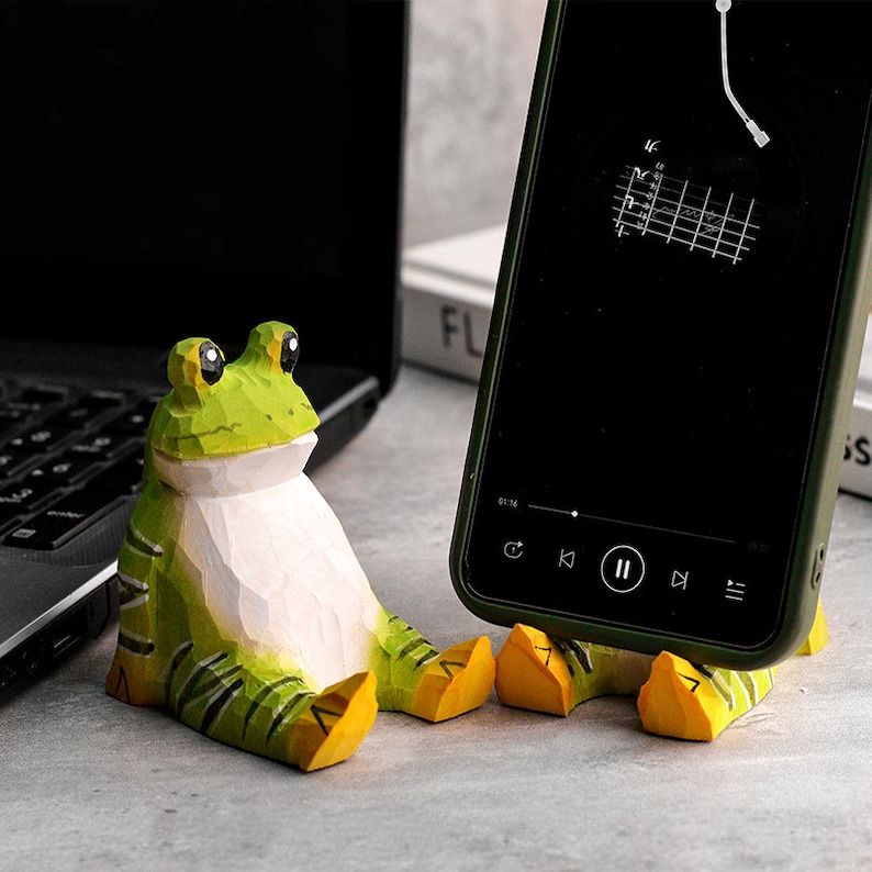 Creative Gifts,frog Office Desktop Mobile Phone Holder Phone Stand,cute ...