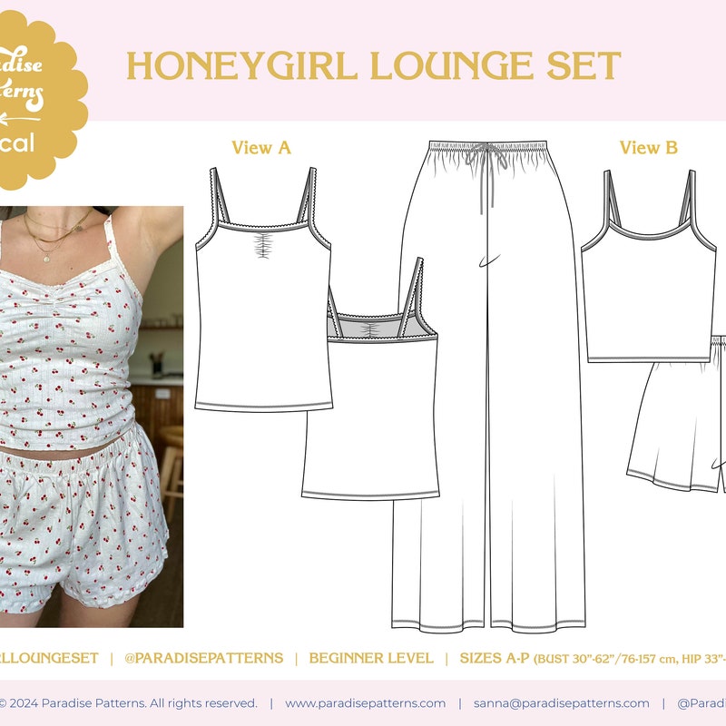Loungewear Set Rib - Etsy