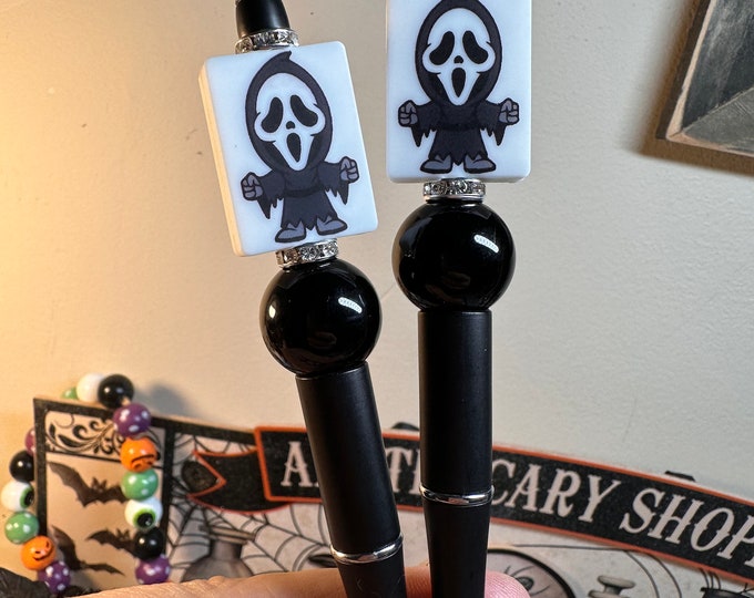 Scream - Themed - Focal Bead Pen - Etsy