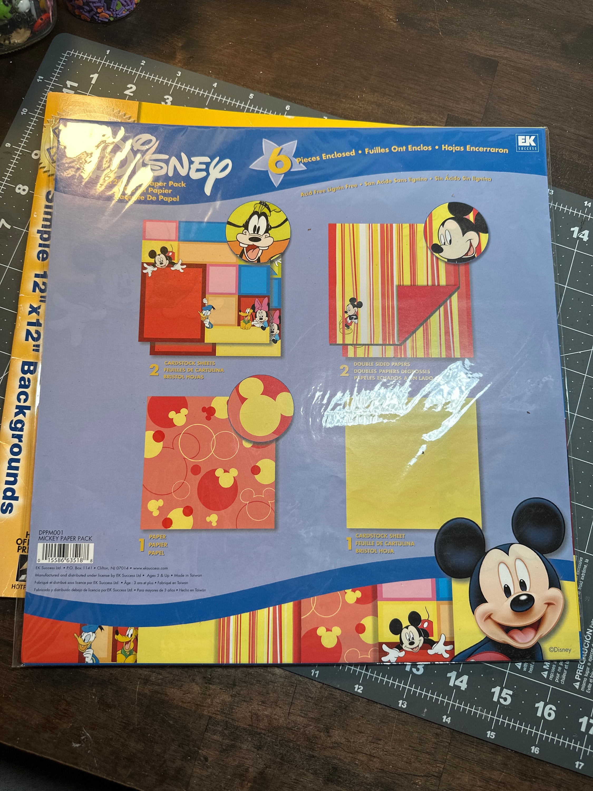 Mickey Mouse / Disney Paper and Sticker Bundle - Etsy