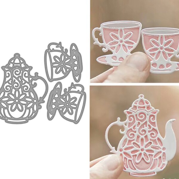 Tea Cup Die Cut - Etsy