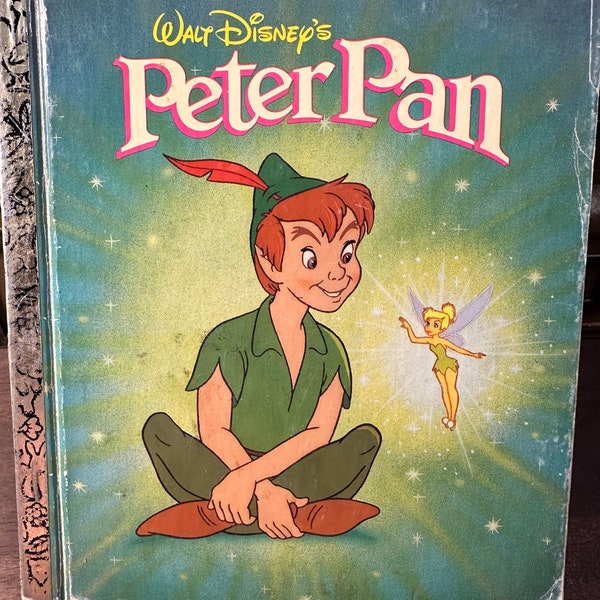 Peter Pan Golden Book - Etsy
