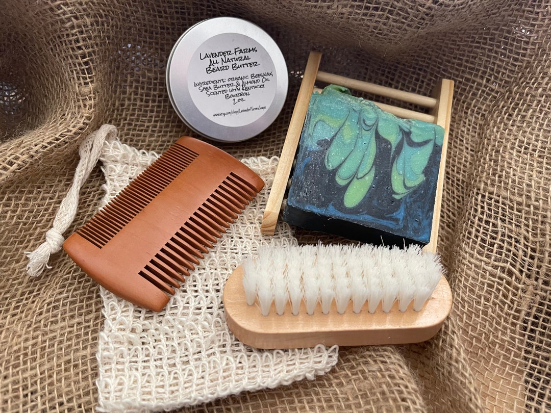 Beard Grooming Set, Beard Care Kit, Beard Comb, Beard Butter, Beard ...