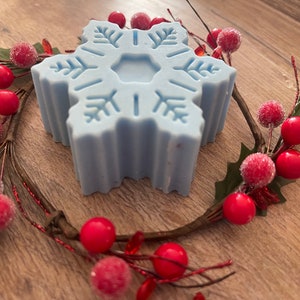 Snowflake Soap Bar , Stocking Stuffer, Gift Basket, Office Gift ...
