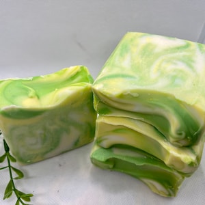 Green Tea Lemongrass Bar Soap, Spring Soap, Lavender Farms Soaps, Green ...