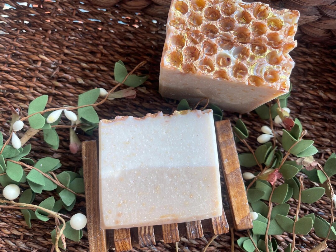 Goat Milk Oatmeal and Honey Soap Bar, All Natural, Tallow Soap, Unique ...