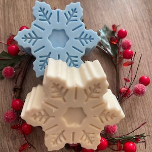 Snowflake Soap Bar , Stocking Stuffer, Gift Basket, Office Gift ...