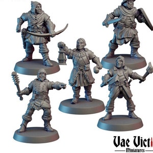 Modular Mercenary Miniatures: Cold Steel Volume One by Vae Victis ...