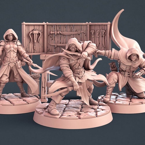 Witch Set by STL Miniatures - Etsy