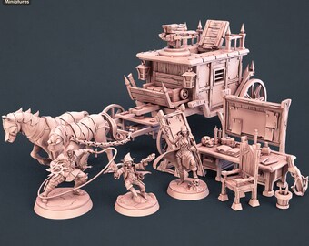 The Caravan by Great Grimoire 7x Miniatures Available - Etsy