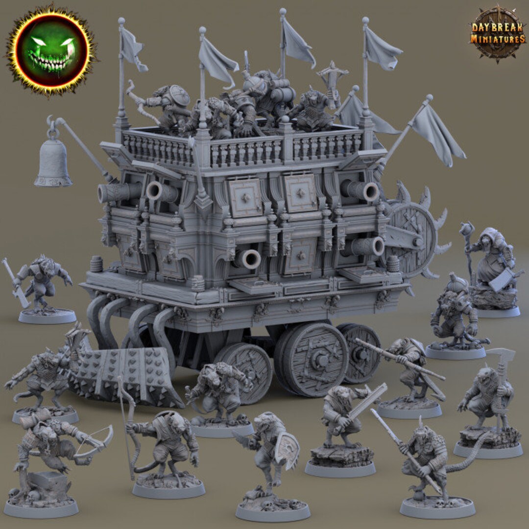 Ratmen Miniatures: the Starkharts of Bony Fields by Daybreak Miniatures ...