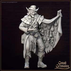 Fae Miniatures: Merchants of the Dark Alley by Great Grimoire (14x ...