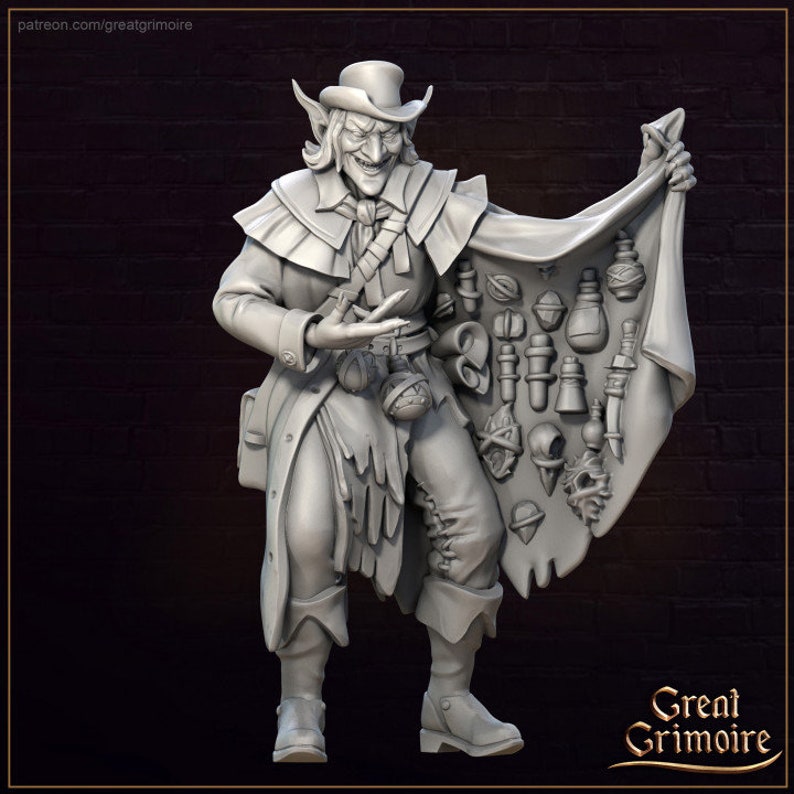 Merchants of the Dark Alley Miniatures: Fae Market by Great Grimoire - Etsy