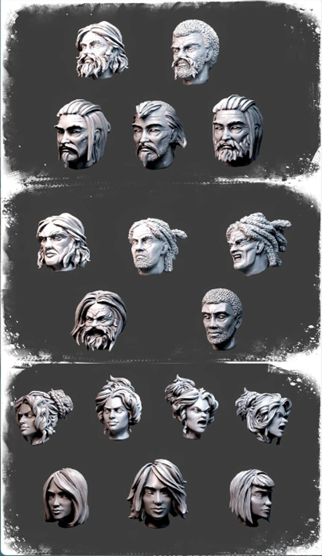 Alternative Heads & Helms (130 Variations) by Keta Minies. Available ...