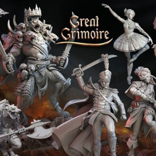 The Caravan by Great Grimoire 7x Miniatures Available - Etsy