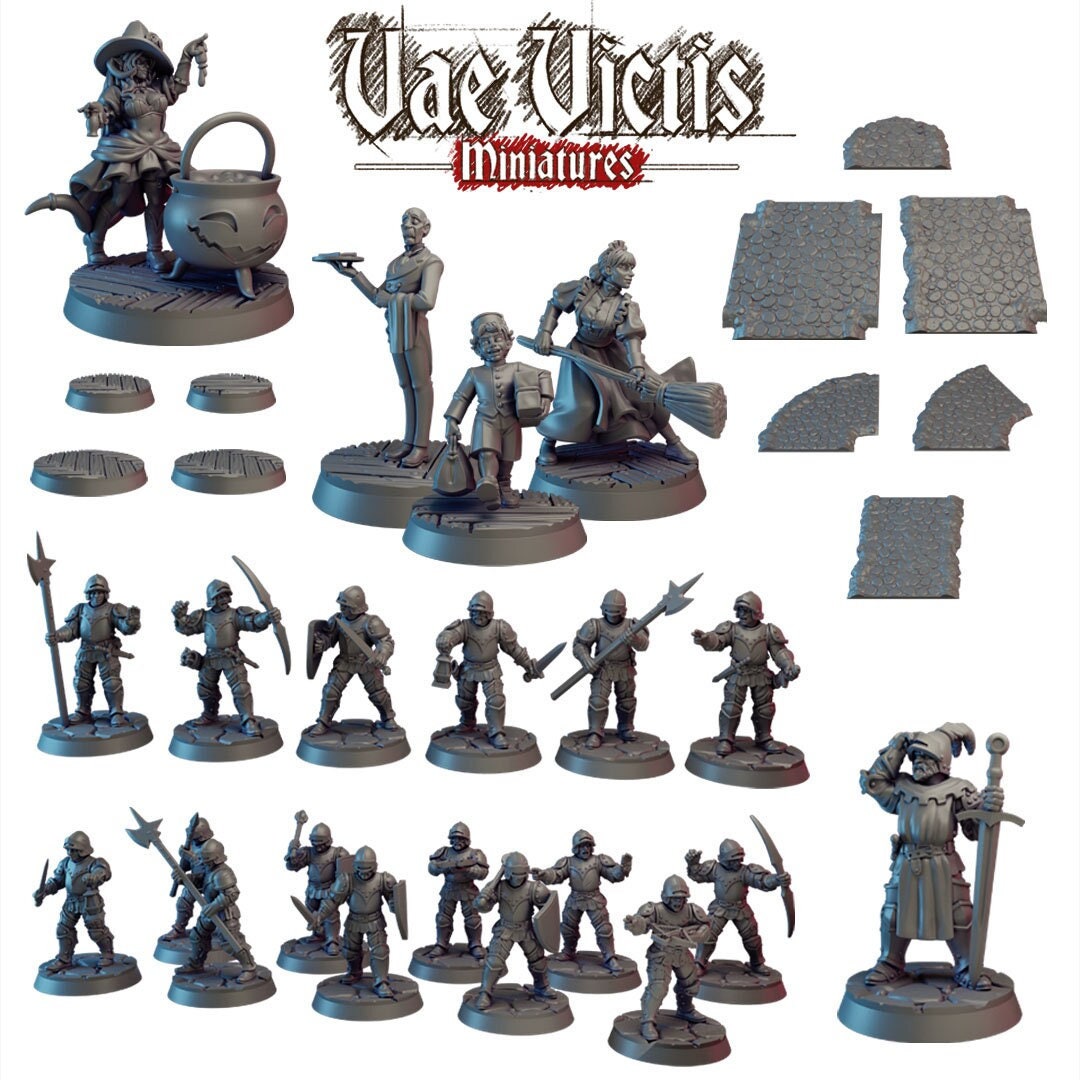 Modular Guards Miniatures: Watch Patrol Set by Vae Victis Miniatures - Etsy