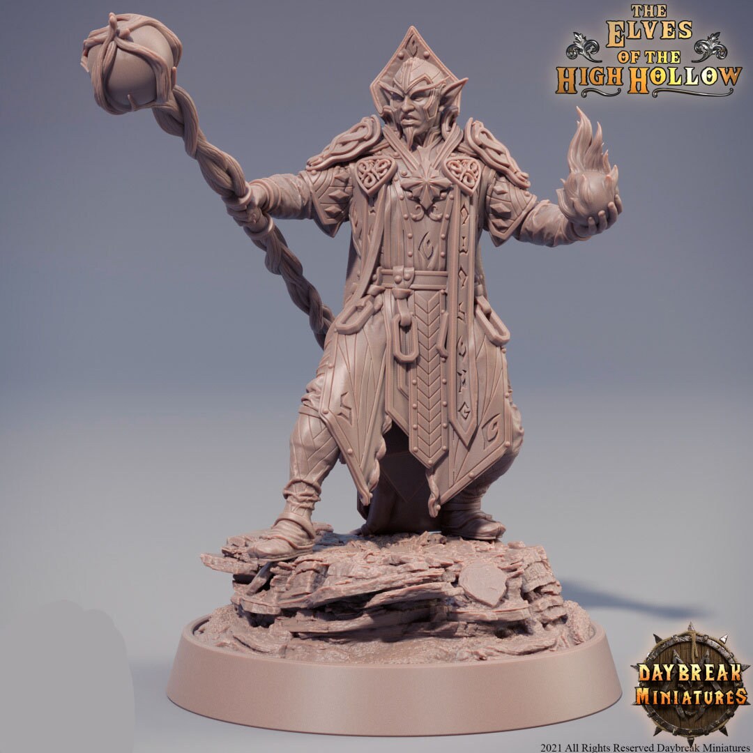 The Elves of the High Hollow by Daybreak Miniatures 9x | Etsy UK