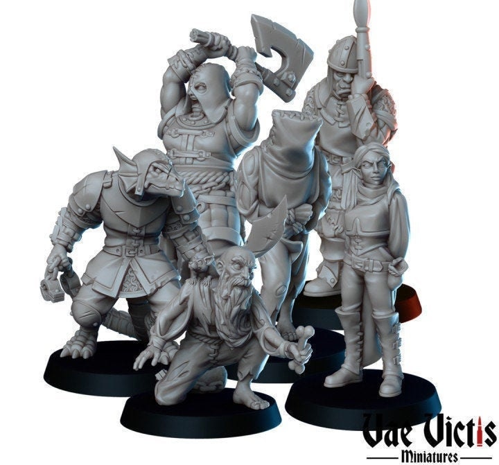 Sculpture Art & Collectibles 28/32/35/40/54/75mm The Orc Guard Prison ...