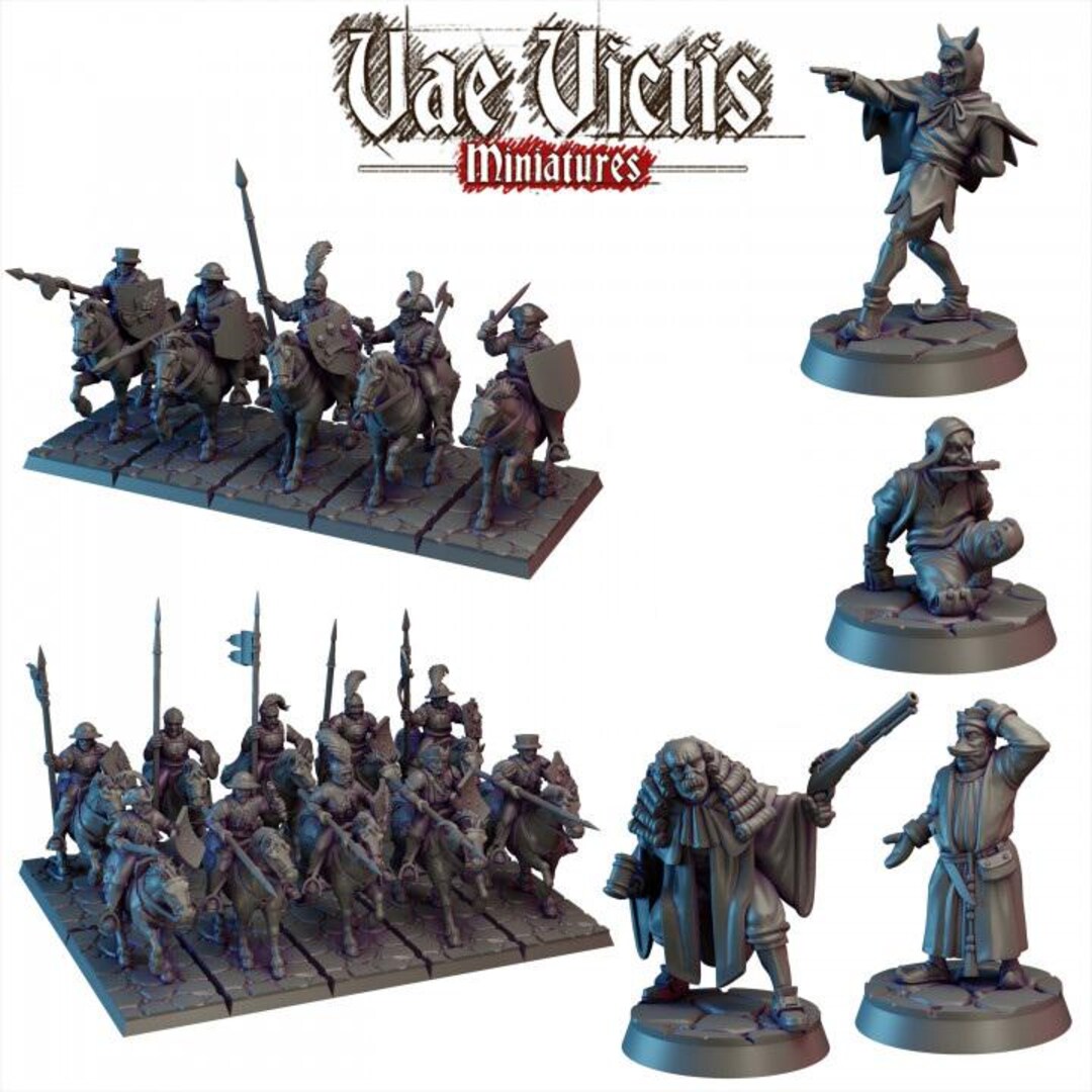 Light Cavalry Miniatures: Charge! by Vae Victis Miniatures (11x ...