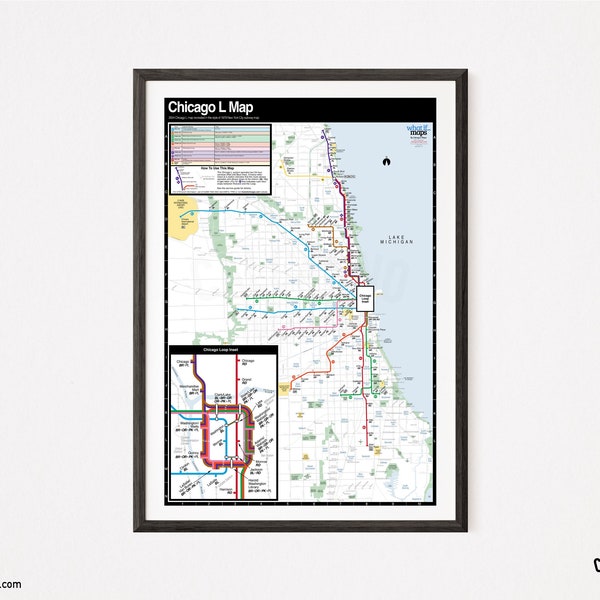 Chicago L - Etsy