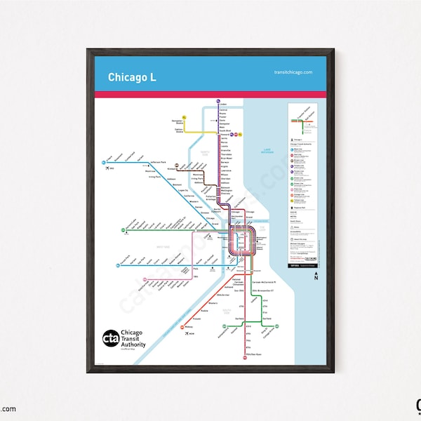 Chicago L - Etsy