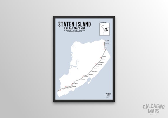 Staten Island Railway Map