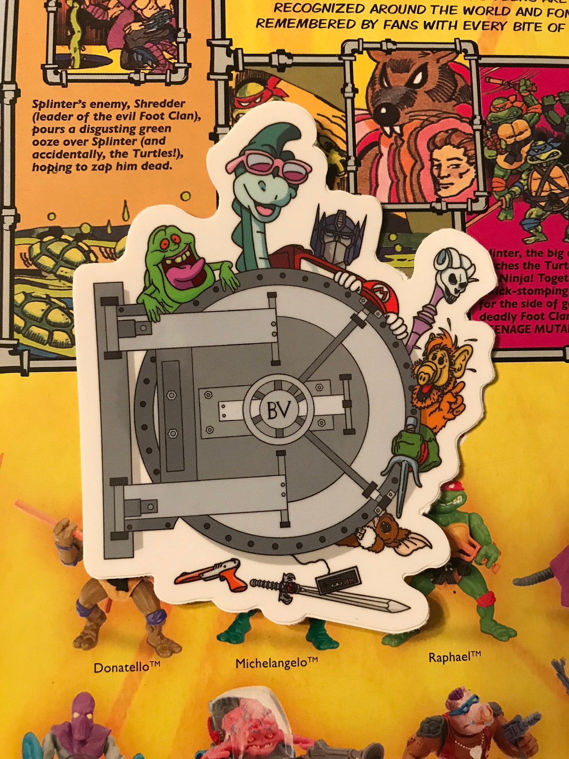 80’s Vault Sticker - Etsy