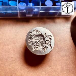 Skull 3D Relief Wax Stamp, 3D Embossed Wax Stamp, Skull Wax Stamp, Wax ...