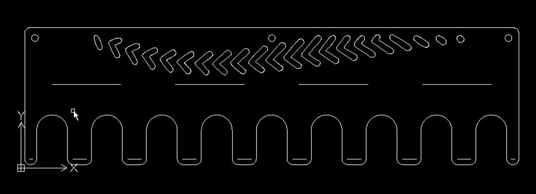 DXF File - Baseball Bat Organizer - Perfect for Keeping Your Gear Tidy ...
