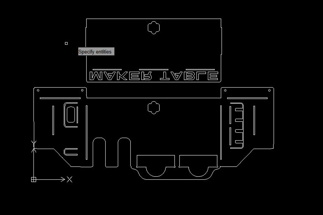 DXF File- Tool Caddy - Battery and Tool Storage Rack - Ultimate Garage ...