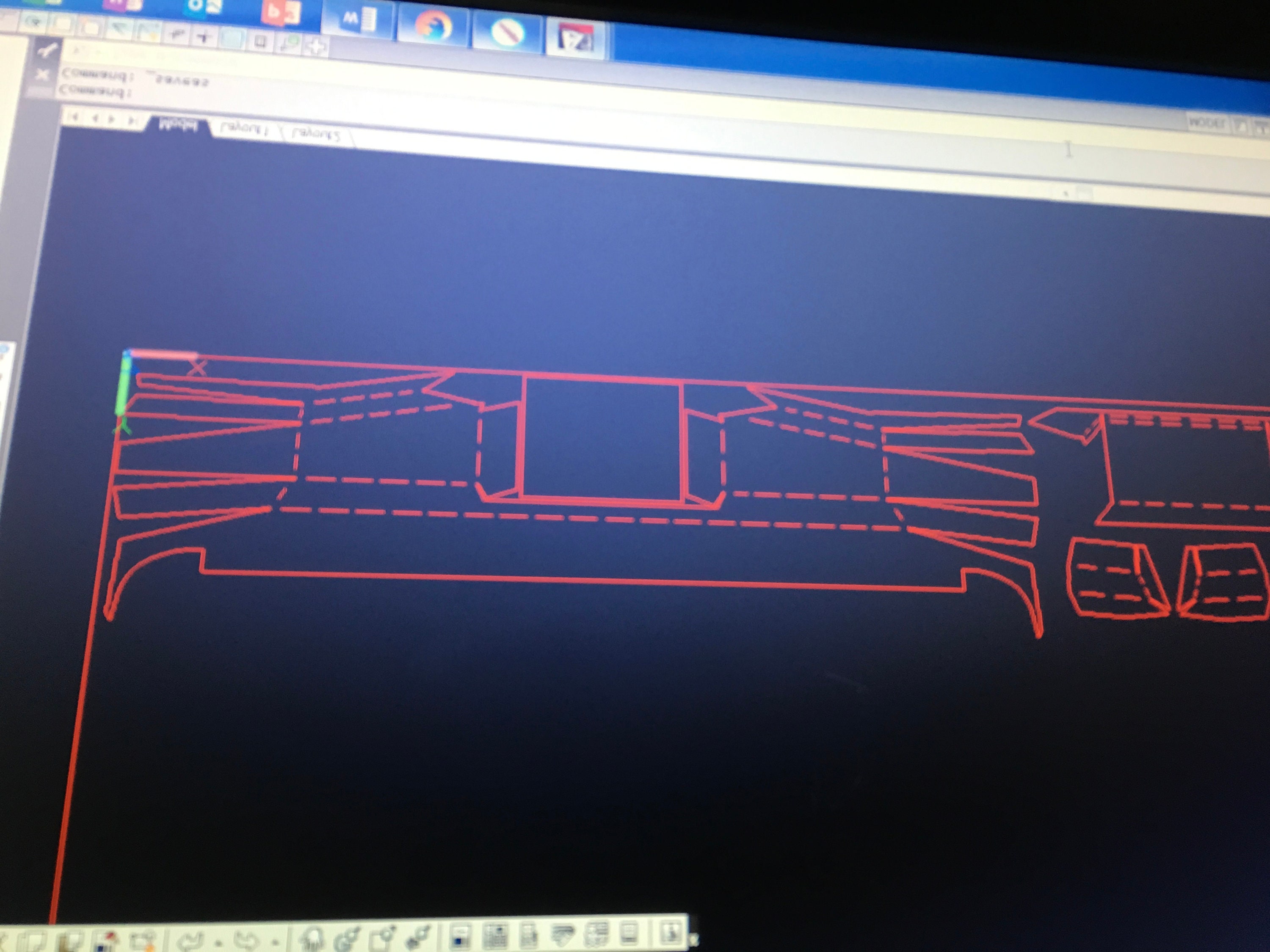 Dxf Files for 1995-2004 Toyota Tacoma Off-road Rear Bumper - Etsy