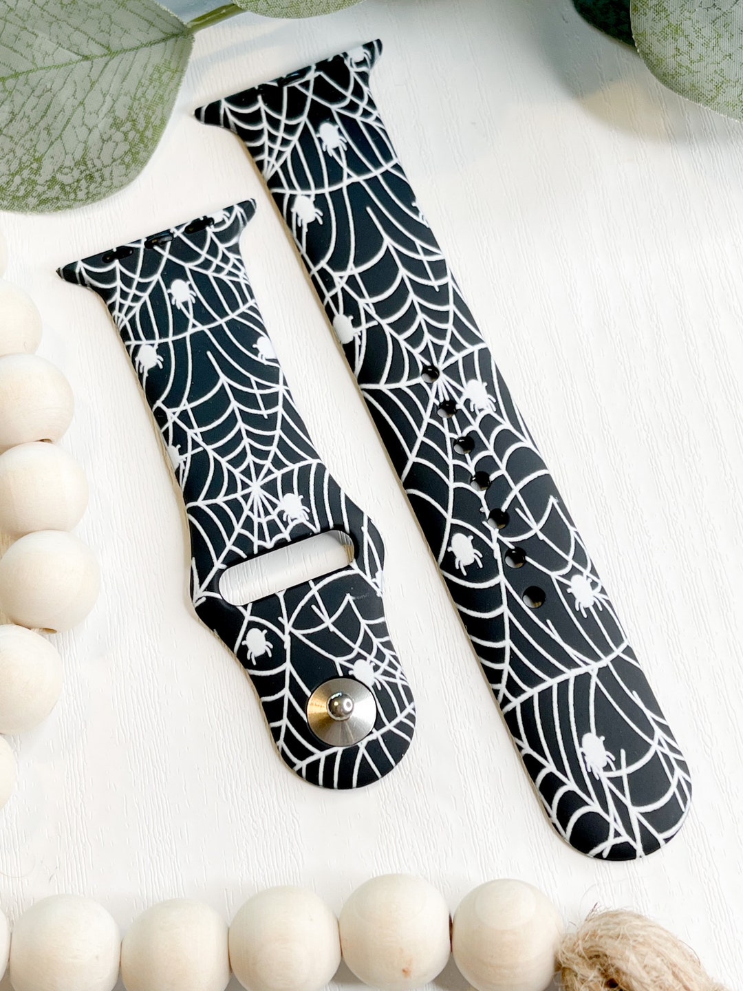 Spiders Watch Band / Spider Web Watch Band / Spiders and Webs - Etsy