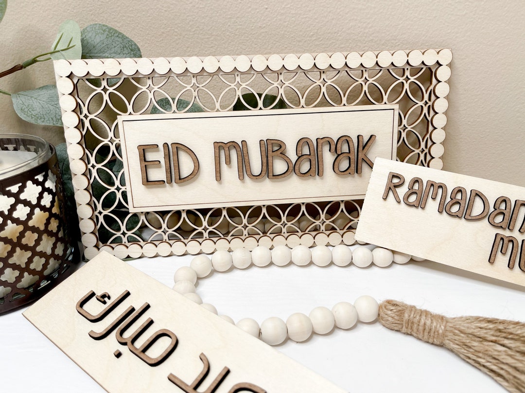 Custom Sign, Welcome Ahla Wa Sahla Sign, Ramadan and Eid Mubarak Door ...