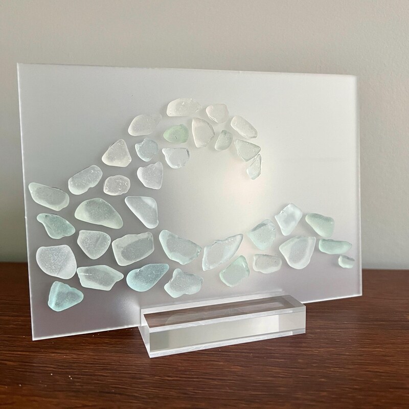 Glass Wave Sculpture - Etsy
