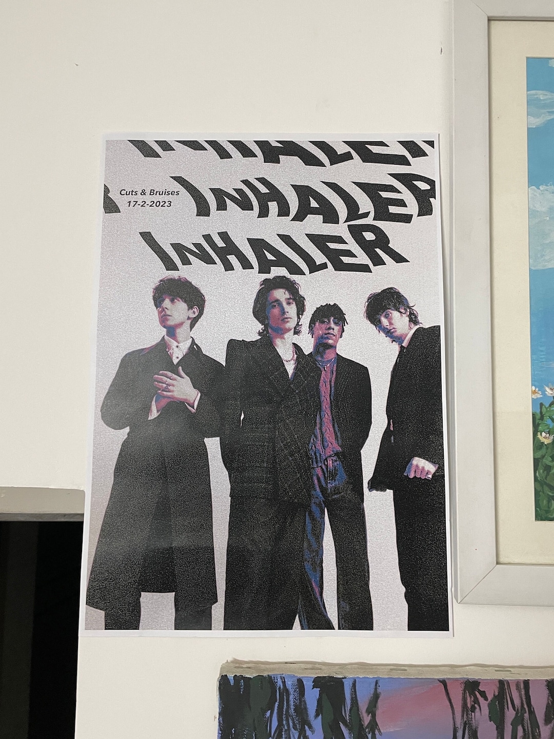 Inhaler Band Cuts and Bruises, Digital Print, Cuts & Bruises POSTER - Etsy