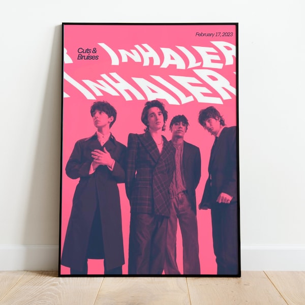 Inhaler Band Poster - Etsy