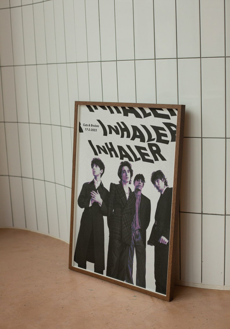 Inhaler Band Cuts and Bruises, Digital Print, Cuts & Bruises POSTER ...